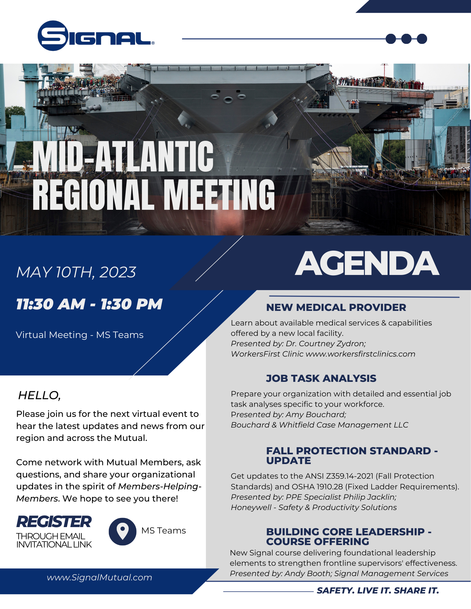 Signal Mutual - The Premier Longshore Mutual in the United States